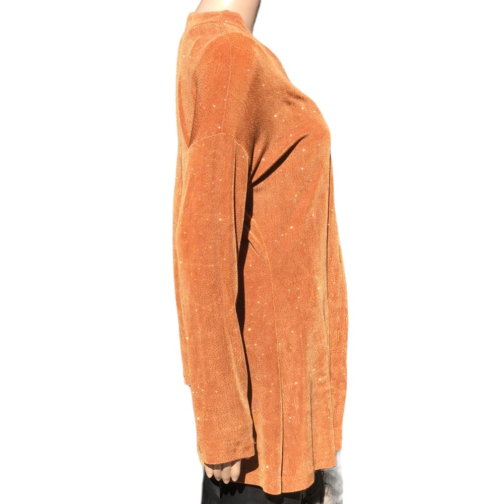 Bronze Color With Gold Glittering Accents Top And Car… - Gem